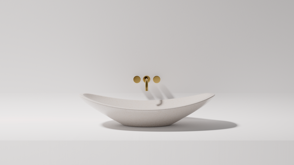 Pearl Above Counter Stone Basin - various finishes - Art Bathrooms
