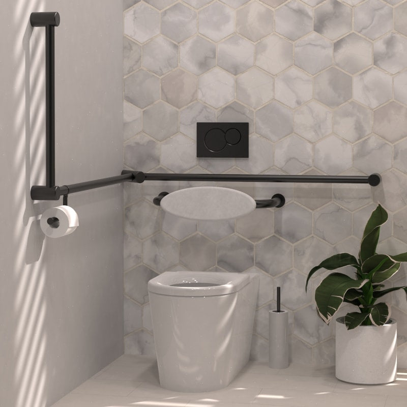 Calibre Mod 32 DDA Continuous Grab Rail For In Wall Cistern 90deg – Art ...